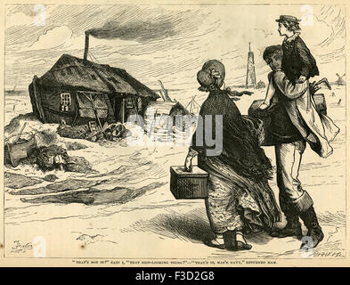 This illustration, from Charles Dickens's 'David Copperfield,' shows Mr ...