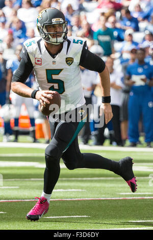 Overtime. 4th Oct, 2015. Jacksonville Jaguars offensive guard A.J. Cann ...