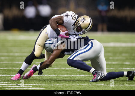 New Orleans Saints tackle Barry Wesley (69) runs a drill with New ...