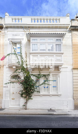 Traditional Maltese house, Sliema, Malta, Europe Stock Photo - Alamy