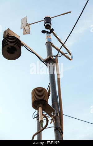 Instruments for measuring atmospheric pollution Stock Photo - Alamy