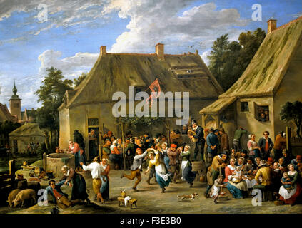 Peasant Kermis ( Fair carnival ) David Teniers II 1610-1690 Belgian ...