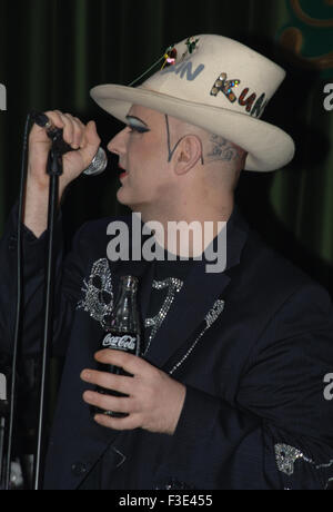 London, UK, 5th, Oct 2006: Kylie Minogue and Boy George seen at a Club ...