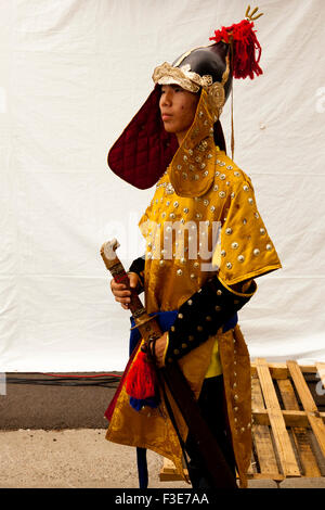 Korean "Samurai," Korean Festival - October 4, 2015 - Koreatown, Los ...