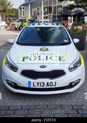 RMP royal MIlitary Police car from above in London England Stock Photo ...