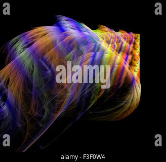 3D render, Abstract christmas matter geometric pattern green and red ...