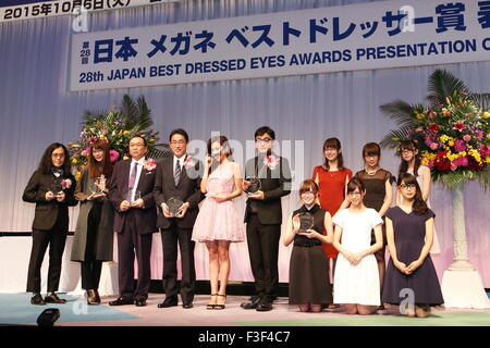 (L-R) Naoki Matayoshi, Mirei Kiritani, Toru Kenjo, Fumio Kishida, Anne Nakamura, Ainosuke ...