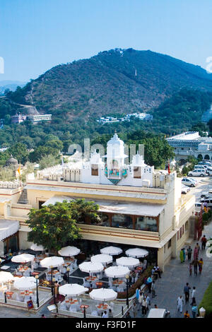 The city of Udaipur in India the top view Stock Photo - Alamy