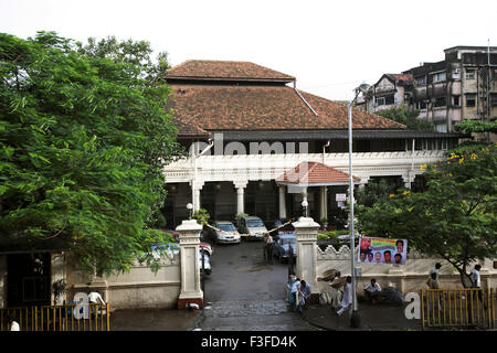 Princess Street Bombay Mumbai Maharashtra India Asia old vintage 1900s ...