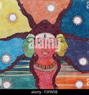 Artist S. Rajam hindu belief hindu hinduism art himalayan academy art ...