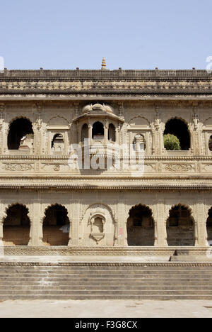 Maheshwar fort on the bank of river Narmada near Ujjain, Madhya Pradesh ...