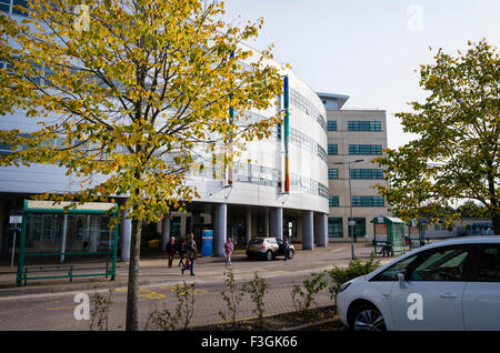 Exterior of The Great Western Hospital, NHS Foundation Trust, Swindon ...