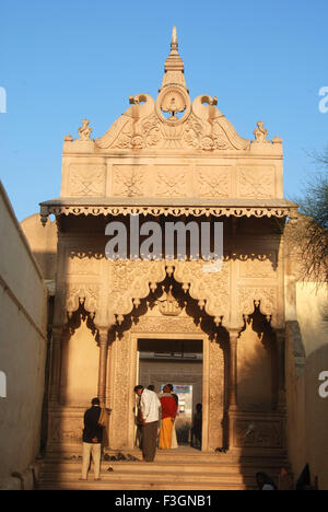 Entrance gate of Nidhivan at Vrindavan, Varanasi, Uttar Pradesh, India ...