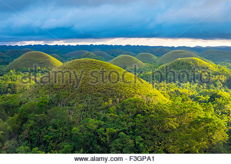 Chocolate Hills, Bohol, Central Visayas, Philippines, Southeast Asia ...