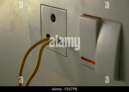 Electric socket, India Stock Photo - Alamy