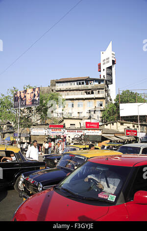Film poster and buildings at Krantiveer Vasantrao Narayanrao Naik Chowk ...