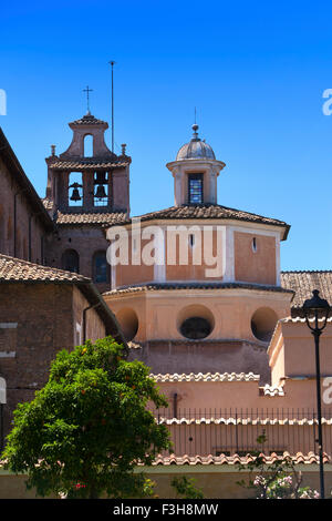 Basilica , Savello park on the Palatine hill. Rome. Italy Stock Photo ...