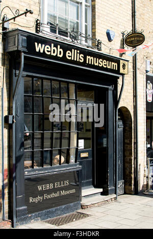 The Webb Ellis Museum, Rugby town, Warwickshire, England, UK Stock ...