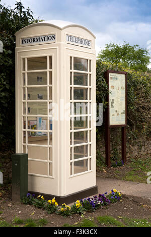 White telephone box, Hull, Yorkshire, England Stock Photo - Alamy