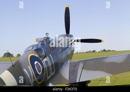 The Grace Spitfire ML407 at Sywell Aerodrome, Northampton, England ...