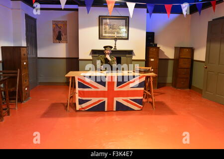 A first world was mock up at Bovington Tank Museum Stock Photo - Alamy