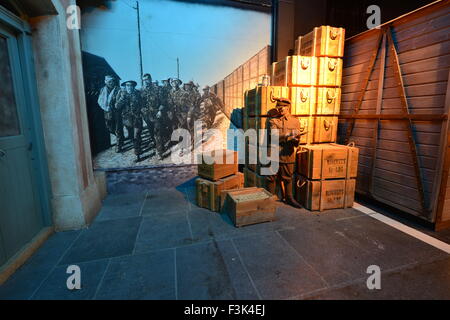 A first world was mock up at Bovington Tank Museum Stock Photo - Alamy