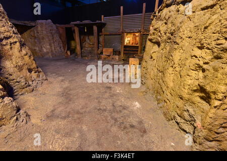A first world was mock up at Bovington Tank Museum Stock Photo - Alamy