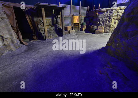 A first world was mock up at Bovington Tank Museum Stock Photo - Alamy