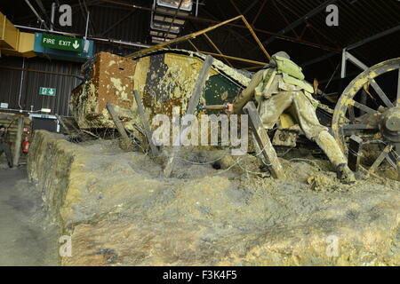 A first world was mock up at Bovington Tank Museum Stock Photo - Alamy