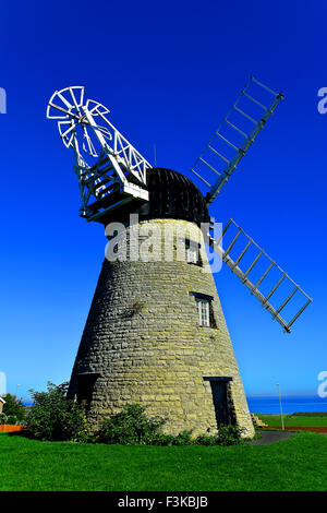 Whitburn mill, mill, corn mill, flour mill, wind, sails, ancient ...