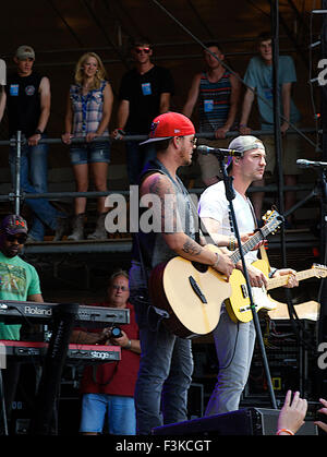 Manhattan, Kansas 6-28-2015 Stephen Liles and Eric Gunderson of Love ...