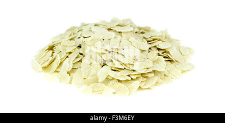 Heap of puffed rice isolated on white Stock Photo - Alamy