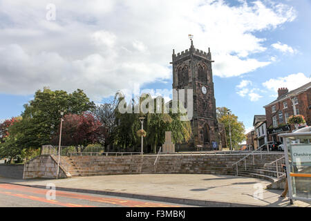 St Michael and All Angels church Middlewich Cheshire England UK Stock ...
