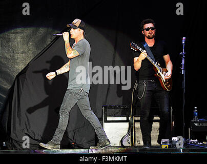 Dallas Smith in performance at the Kicker Country Stampede Stock Photo ...