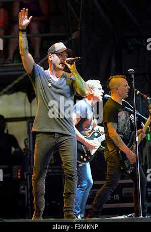 Dallas Smith in performance at the Kicker Country Stampede Stock Photo ...