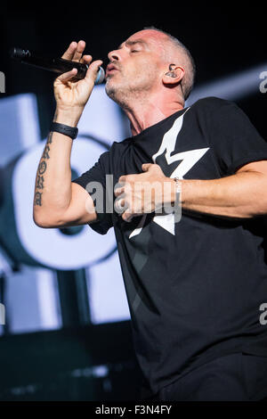 Assago Milan Italy. 09th October 2015. The Italian singer-songwriter ...