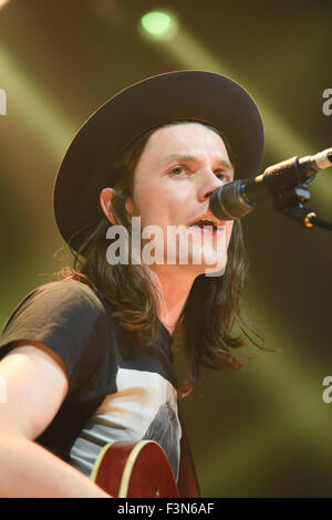 James Bay performs on stage at the TRNSMT festival in Glasgow. Picture ...
