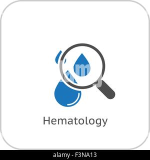 Hematology Icon. Flat Design Stock Vector Image & Art - Alamy