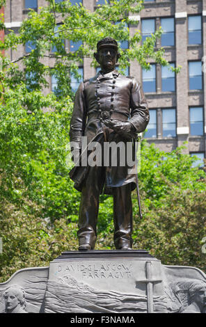 Farragut Monument, Madison Square Park, NYC Stock Photo - Alamy