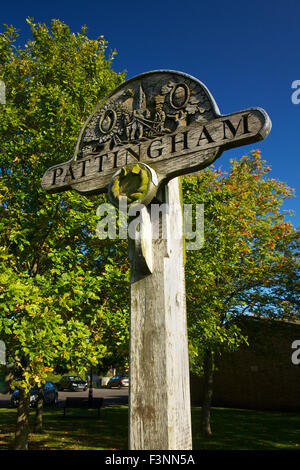 Pattingham Village Sign Pattingham South Staffordshire West Midlands ...