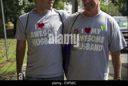 Atlanta, GA, USA. 10th Oct, 2015. LGBT community celebrates Gay Pride ...
