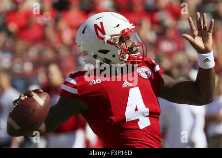 Lincoln, Nebraska, USA. 10th Oct, 2015. Nebraska Cornhuskers linebacker ...