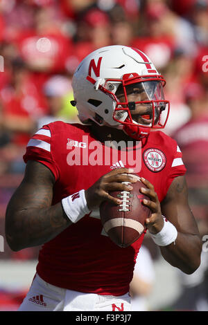 Lincoln, Nebraska, USA. 10th Oct, 2015. Nebraska Cornhuskers linebacker ...
