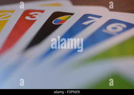 Deck of Uno Cards Stock Photo - Alamy