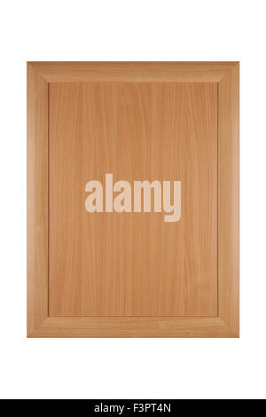 Empty wooden plate isolated on white background Stock Photo - Alamy