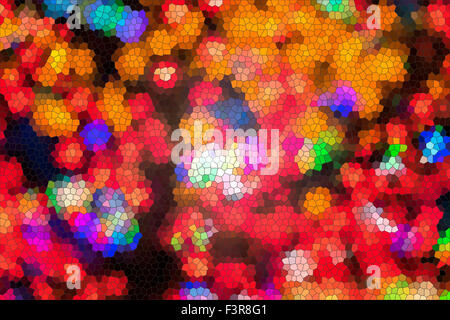 Abstract circular bokeh background of LED bulblight Stock Photo - Alamy