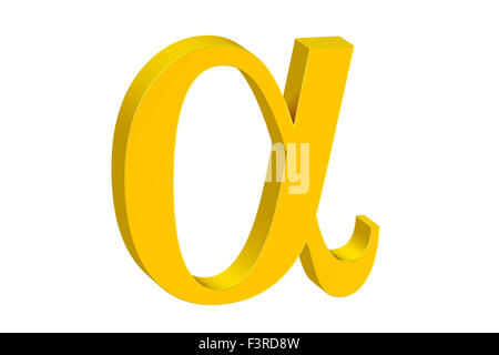 Alpha first letter Greek alphabet represents various concepts in many ...