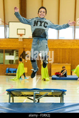 Dahlem, Germany. 12th Oct, 2015. The Syrian family with 20-year-old ...