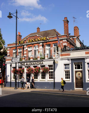 The Alexandra Pub Wimbledon London Stock Photo - Alamy