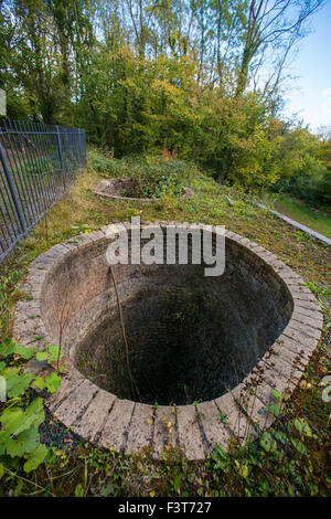 Knowle Quarry Lime Kilns on Wenlock Edge, Shropshire Stock Photo - Alamy